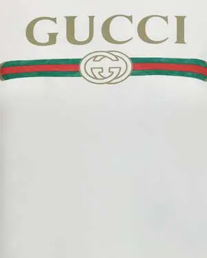 Gucci Printed Cotton Jersey T-shirt