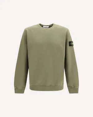 Stone Island Crewneck Cotton Weathirt