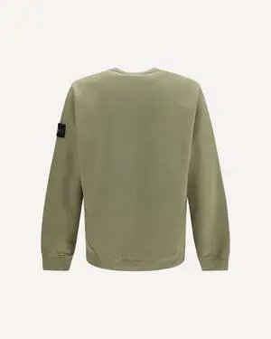 Stone Island Crewneck Cotton Weathirt