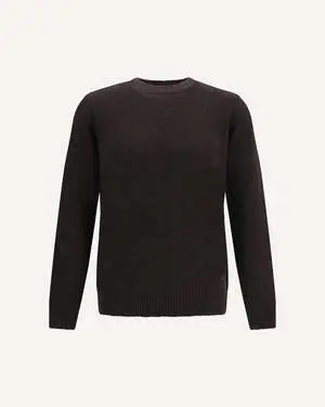 BROOKSFIELD Crewneck Sweater - Brown