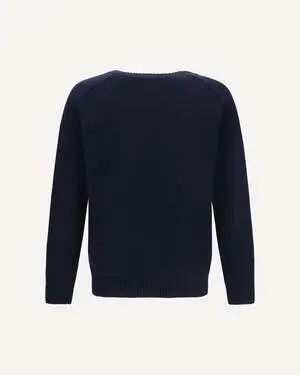BROOKSFIELD Crewneck Sweater - Blue