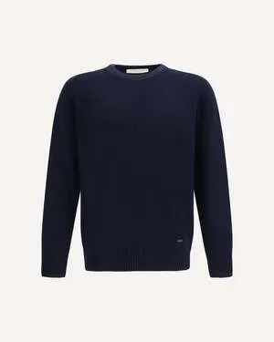 BROOKSFIELD Crewneck Sweater - Blue