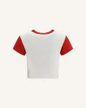 Kenzo Jumping Tiger Cropped Cotton T-shirt
