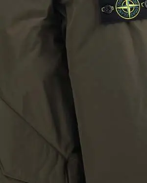 Stone Island Padded Micro Twill Jacket - Khaki