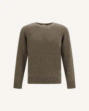 BROOKSFIELD Crewneck Sweater - Brown
