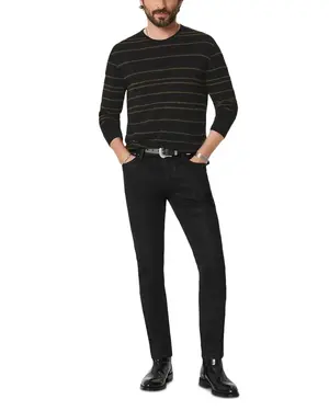 John Varvatos Everly Textured Stripe Sweater