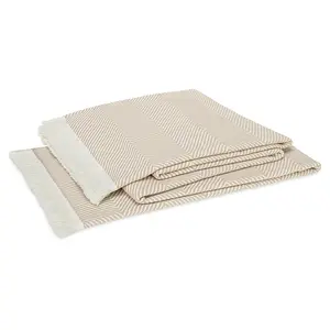 MATOUK Leo Throw Blanket - Dune