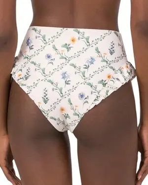 Agua Bendita Jengibre Briza Printed Bikini Bottom