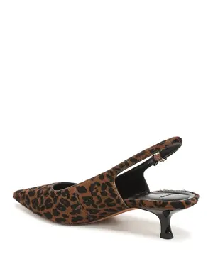 Vince Sabra Ii Slingback Pumps - Brown Multi