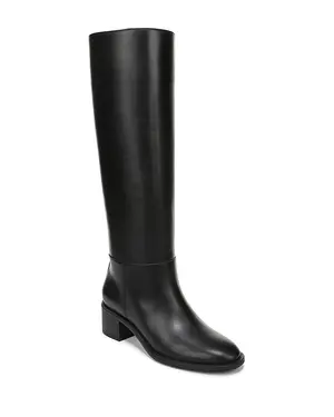 Vince Pace Wide Calf Boots - Black