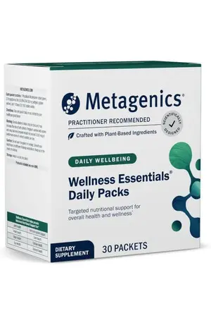 METAGENICS Wellness Essentials Daily Multivitamin And Omega-3 Supplement Packs 30 Packets - None