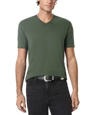 John Varvatos Miles Slub T-shirt - Moss