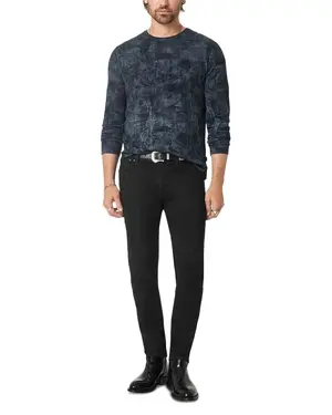 John Varvatos Parson Printed Shirt - Navy