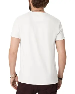 John Varvatos Raw Edge Skull Graphic T-shirt
