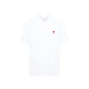 AMI Paris Polo Shirt - White