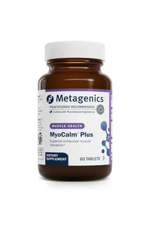 METAGENICS Myocalm Plus Muscle Relaxation Stress Support Supplement 60 Tablets - None