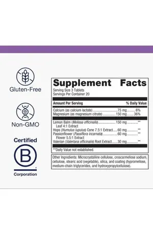 METAGENICS Myocalm Plus Muscle Relaxation Stress Support Supplement 60 Tablets