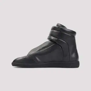 MAISON MARGIELA Future High-top Leather Sneakers - Black