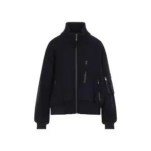 MAISON MARGIELA Maison Margela Reversible Spliced Bomber - Blue