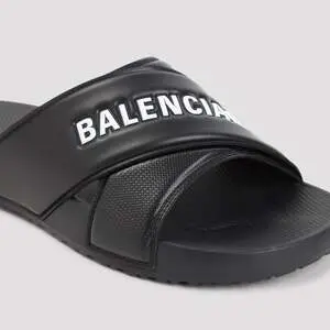 Balenciaga Sporty Pool Slides