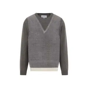 MAISON MARGIELA Fused Knit Sweater - Multicolor