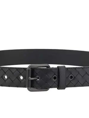 Bottega Veneta Intrecciato Leather Belt