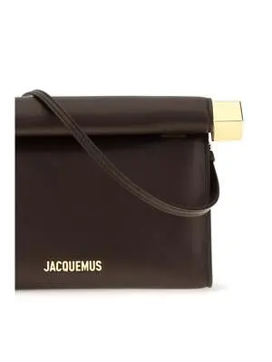 Jacquemus Le Sac Rond Carre By - Brown