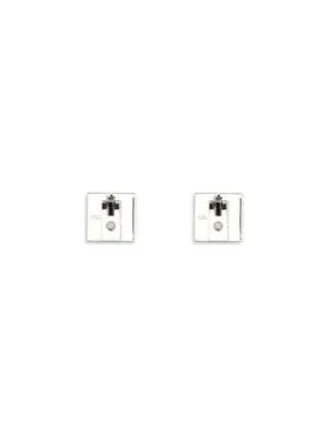 Phoebe Philo Cube Stud Earrings