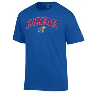 Champion Kansas Jayhawks Arch Over Logo T-shirt