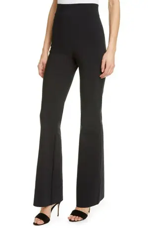 Chiara Boni La Petite Robe High-waisted Flare Leg Pants