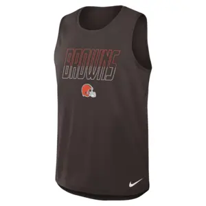 Nike Cleveland Browns Dri-fit Nfl Tank Top - Brown