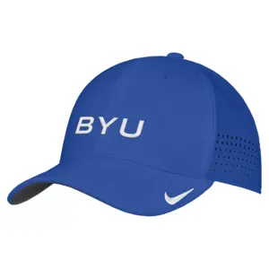 Nike Byu Sideline Dri-fit College Baseball Cap - Blue