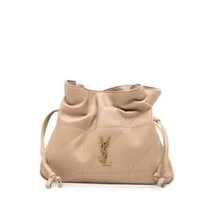 Saint Laurent Neutrals Shoulder Bags - Cream