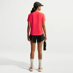 Nike Dri-fit Short-sleeve Trail Running Top - Red