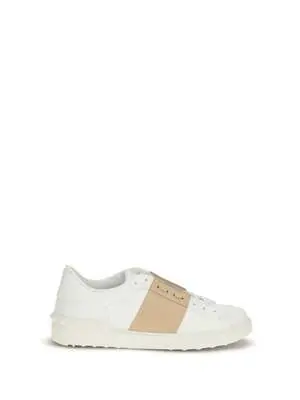 Valentino Garavani Open Vitello Tecnic Calfskin Sneakers - Multicolor
