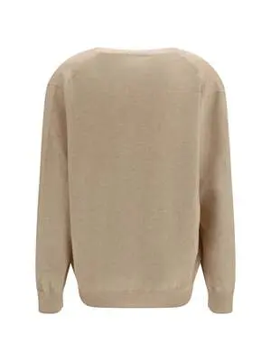 Malo V-neck Sweater - Cream