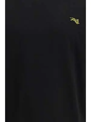 Kenzo Jumping Tiger Embroidered Cotton T-shirt