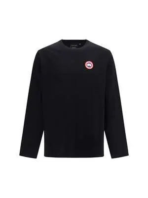 Canada Goose Vantage Long Sleeve T-shirt - Black