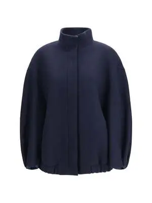 Dries Van Noten Loose Fit Jacket With Darts Details - Blue