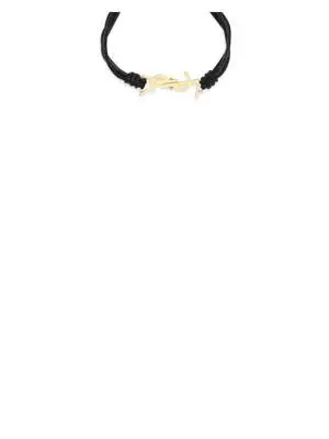 Saint Laurent Cassandre Multi-wrap Bracelet