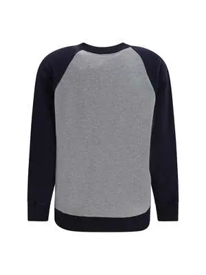 Miu Miu Bicolor Crewneck Sweatshirt