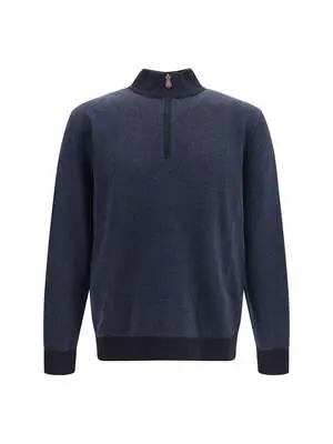 Loro Piana Roadster Cashmere Sweater - Blue