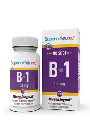 SUPERIOR SOURCE B-1 Sublingual Dissolving Tablets - White