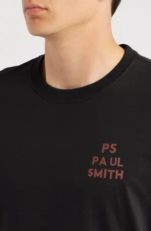 Paul Smith Logo Organic Cotton T-shirt