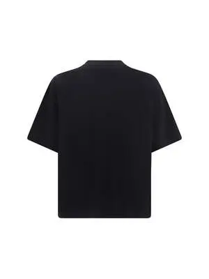 Dries Van Noten Monochrome Cotton T-shirt - Black