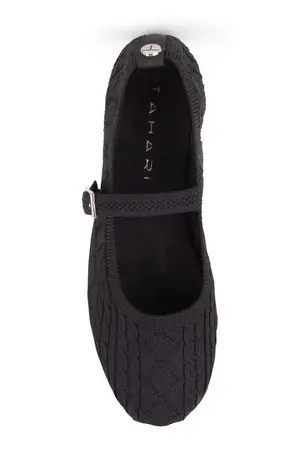 Tahari Montpellier Mary Jane Flat - Black