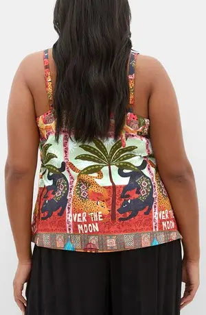 City Chic Capri Print Cami