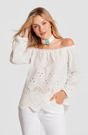 Calypso St. Barth Fleur Top
