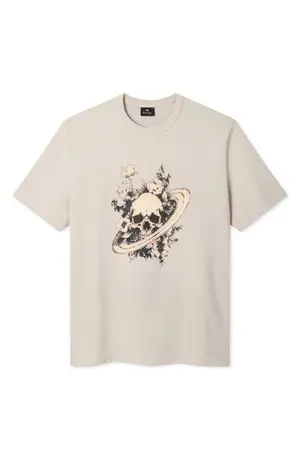 Paul Smith Skull Floral Graphic T-shirt