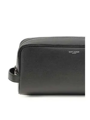 Saint Laurent Leather Beauty Case